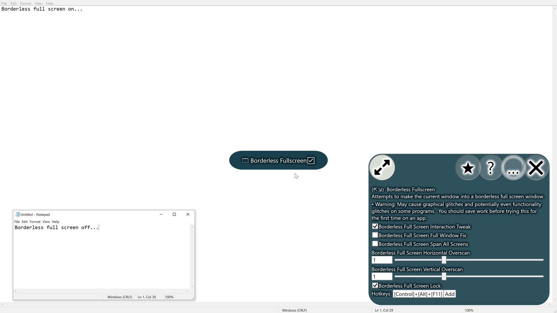Simplode Suite - Borderless Fullscreen di Steam
