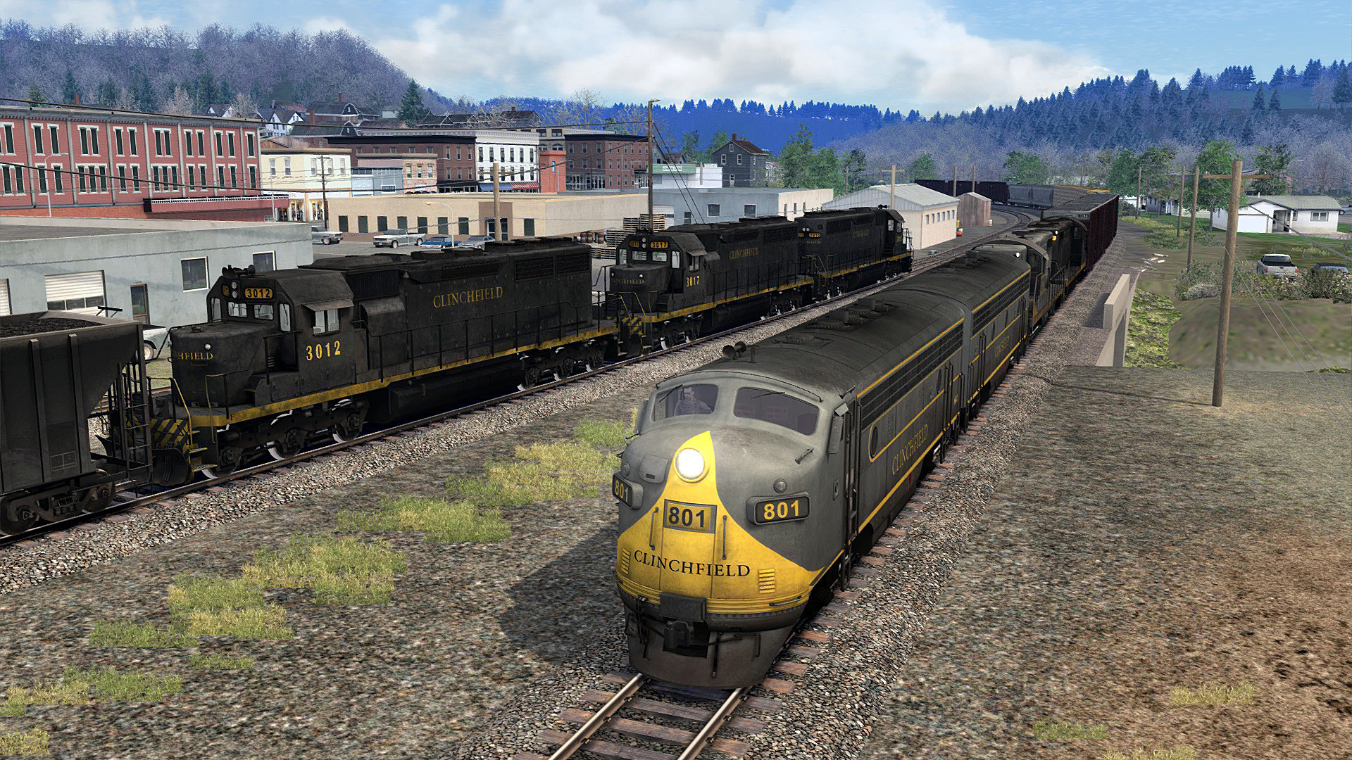 TS Marketplace: Clinchfield Railroad Scenario Pack 01 on Steam