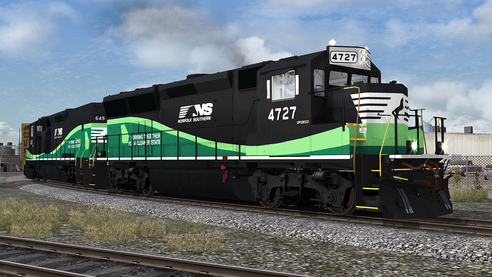 Train Simulator: Norfolk Southern GP33 ECO Loco Add-On on Steam