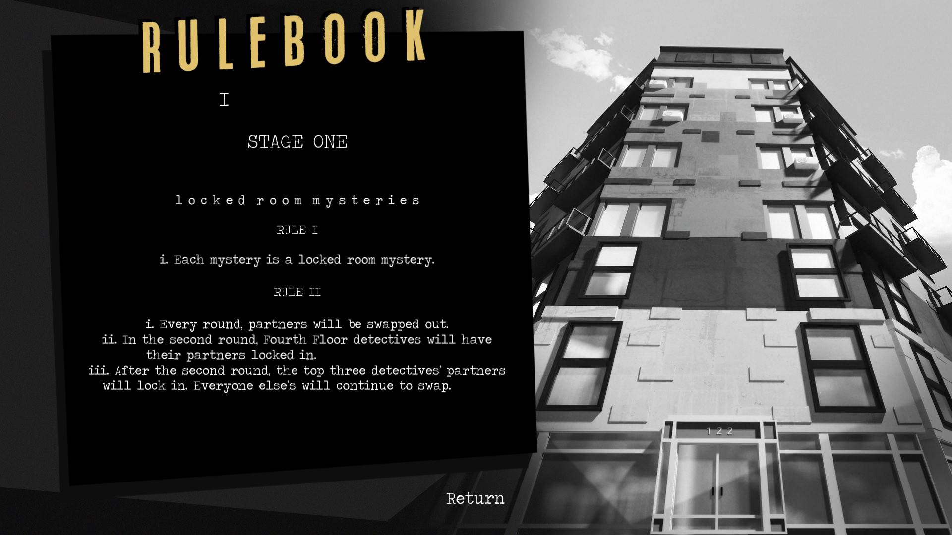 Methods: The Detective Competition on Steam