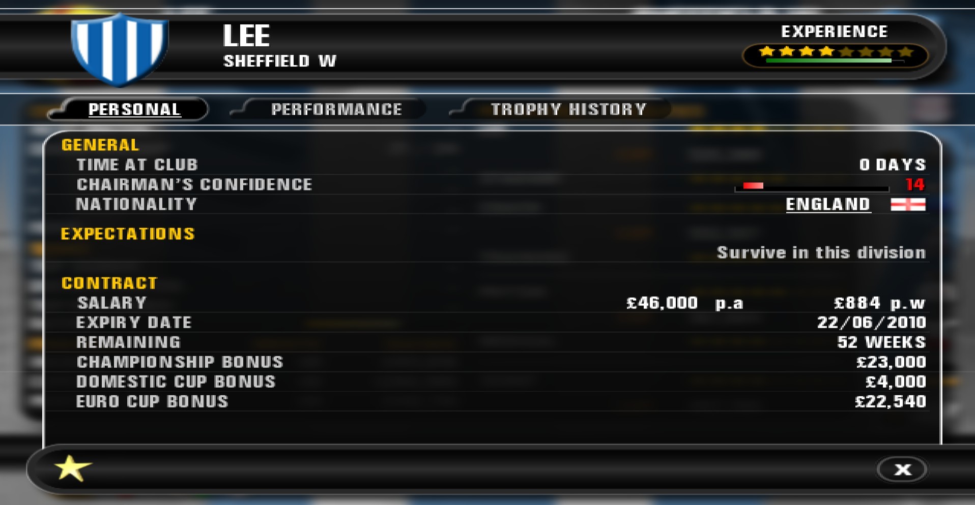 Premier Manager 10 on Steam