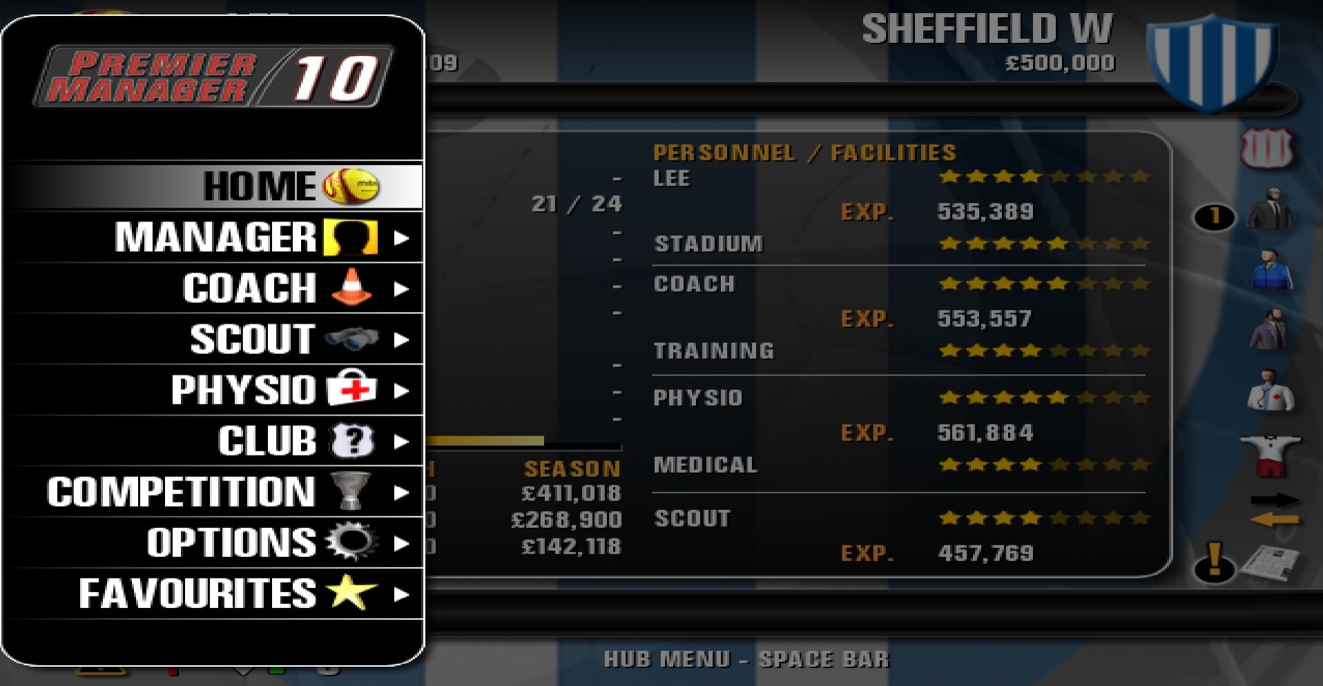 Premier Manager 10 on Steam