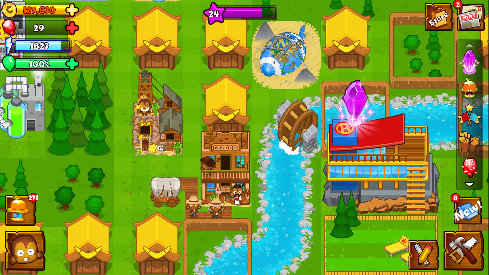 Bloons Monkey City - Frontier Pack on Steam