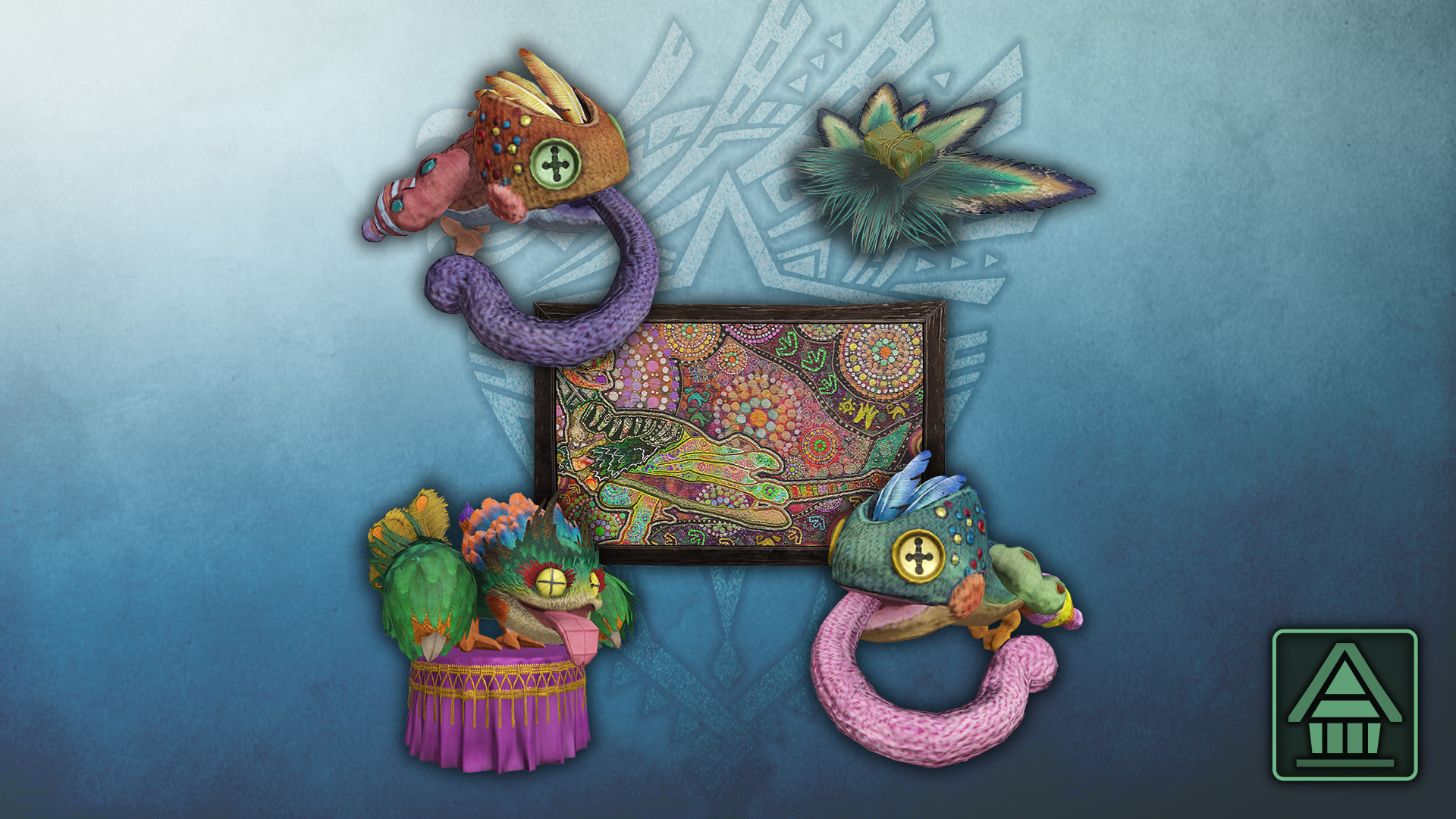 Monster Hunter World: Iceborne - MHW:I Room Decor: Pukei-Pukei Set on Steam
