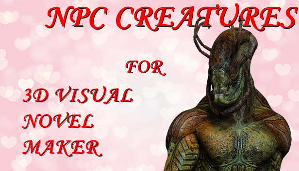 Save 50% on NPC Creatures for 3D Visual Novel Maker on Steam