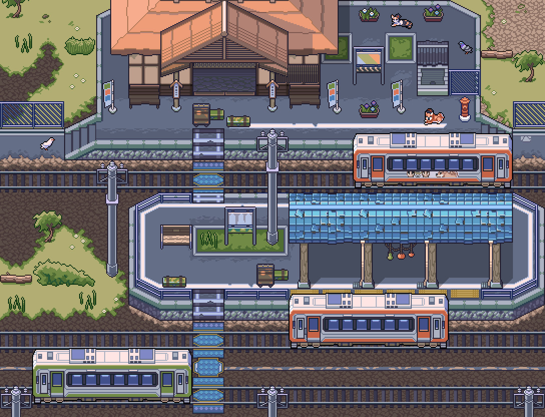 RPG Maker VX Ace - Train Station Asset Pack on Steam