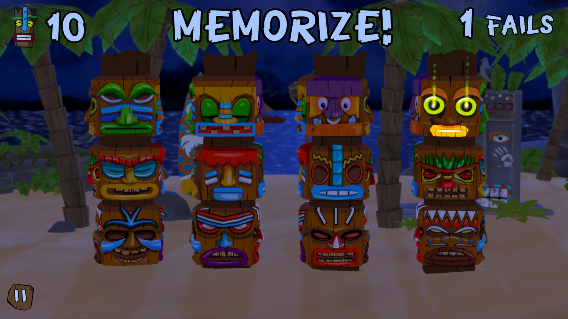 Tiki Tiki: The Tropical Memory Game on Steam