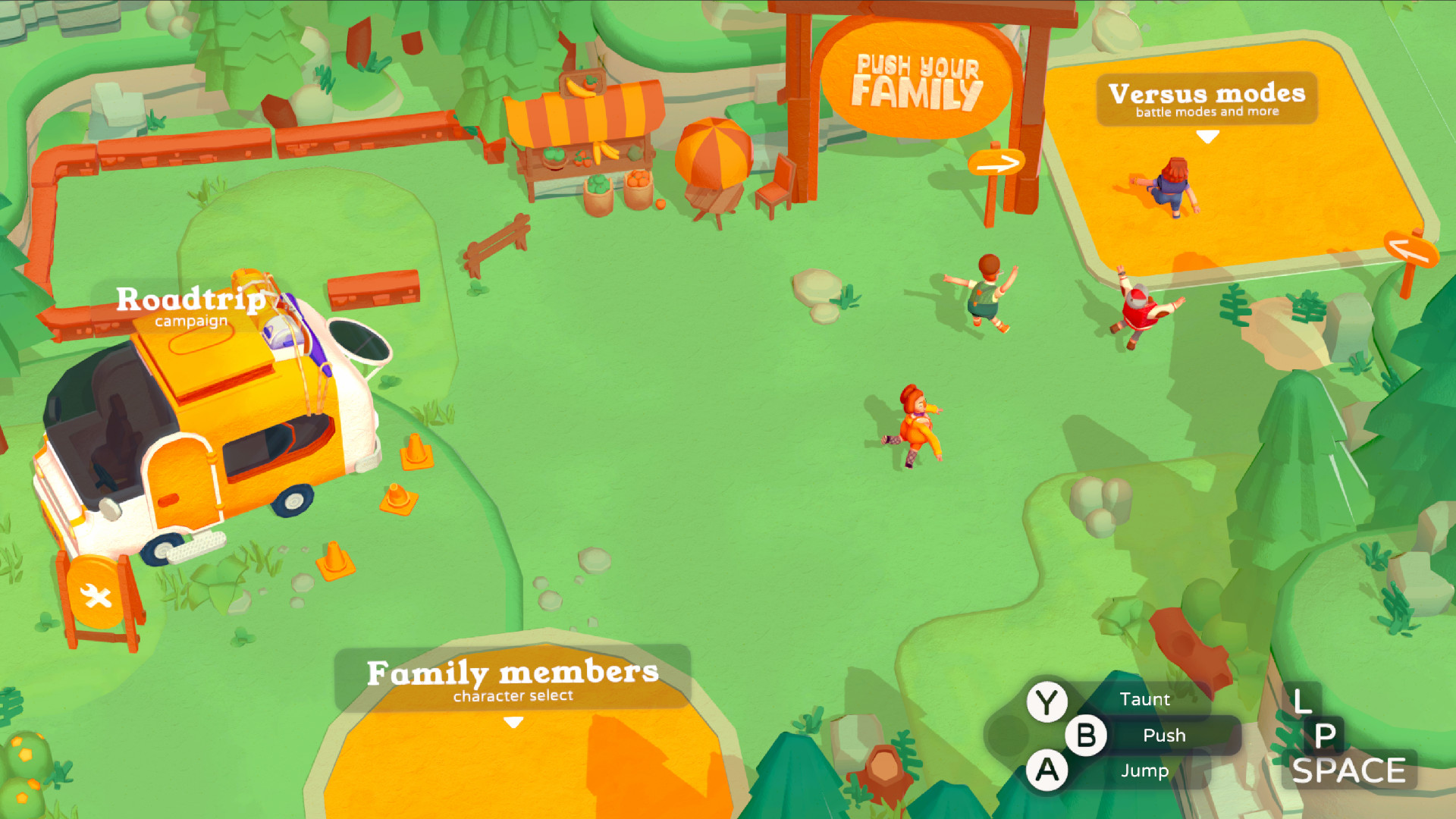 Push Your Family on Steam