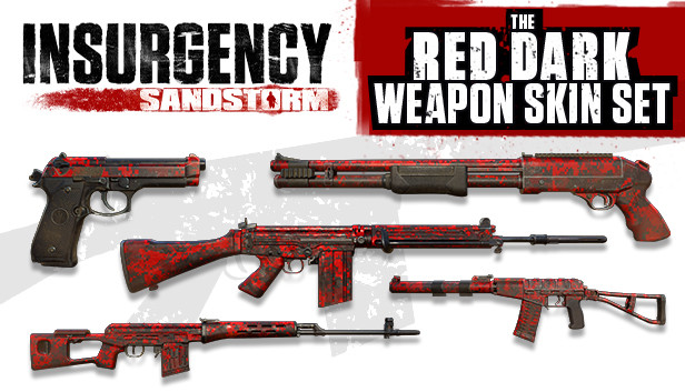 Insurgency: Sandstorm - Red Dark Weapon Skin Set on Steam