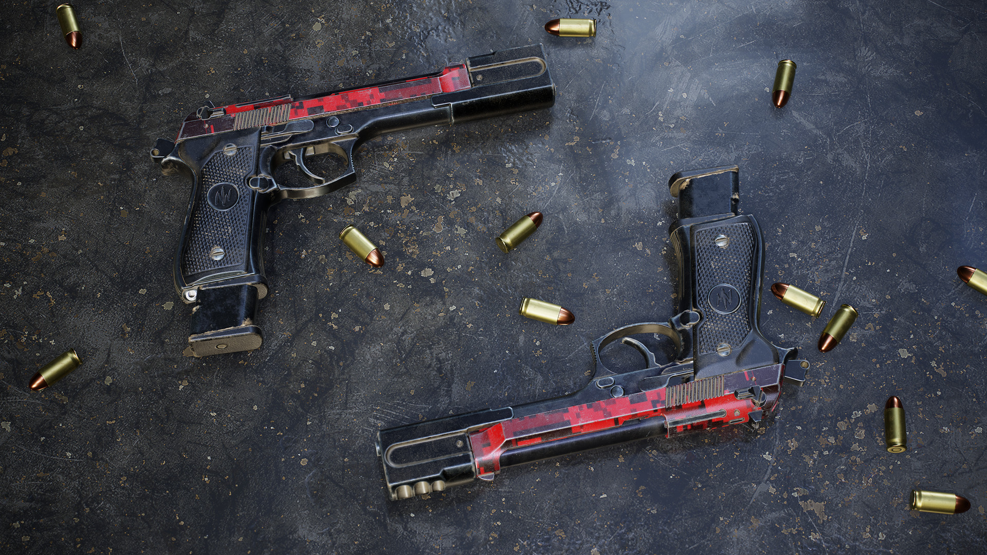 Insurgency: Sandstorm - Red Dark Weapon Skin Set on Steam