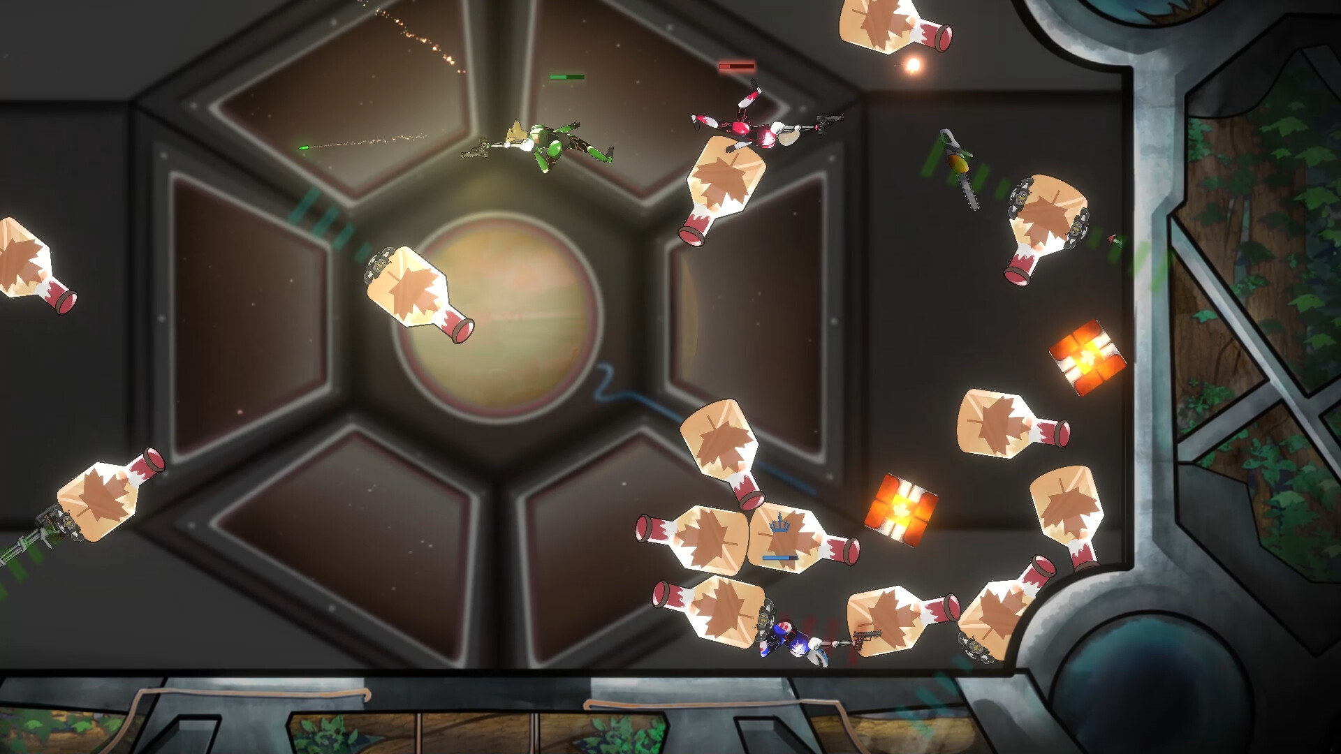 Zero-G Gunfight on Steam