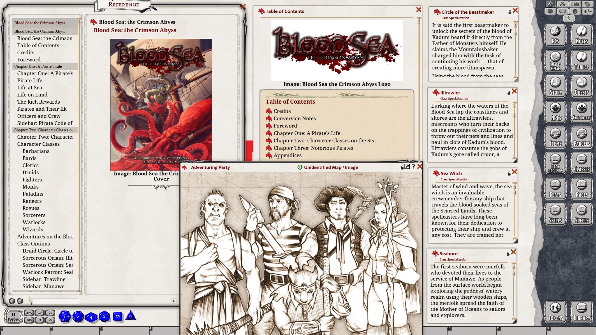 Fantasy Grounds - Blood Sea: the Crimson Abyss on Steam