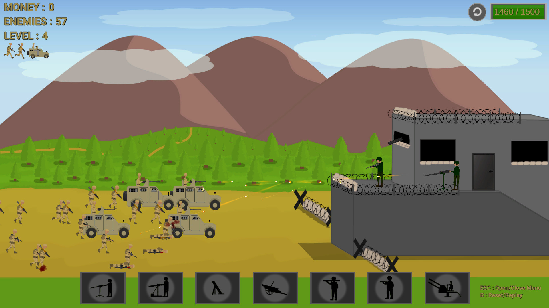 Defensive Attacks on Steam