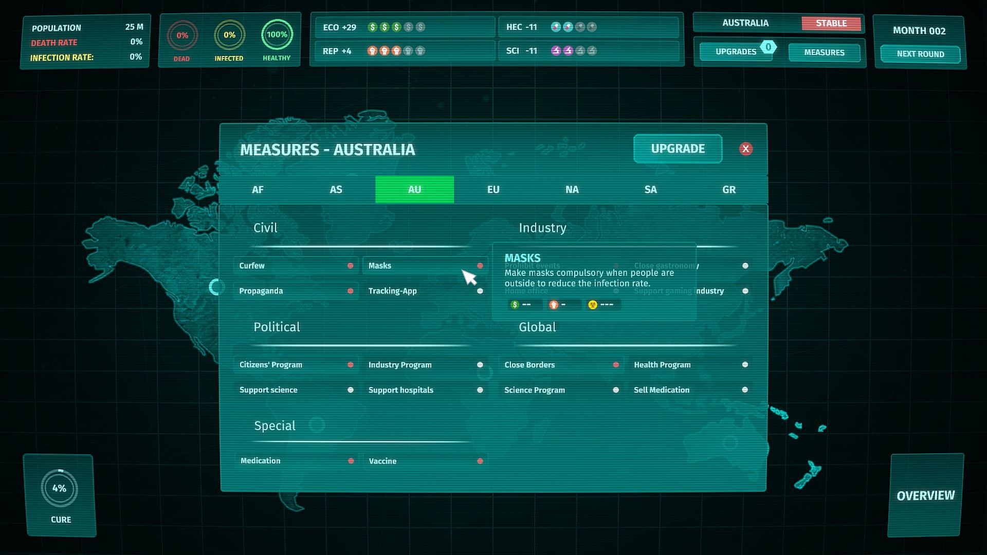 Corona Simulator on Steam