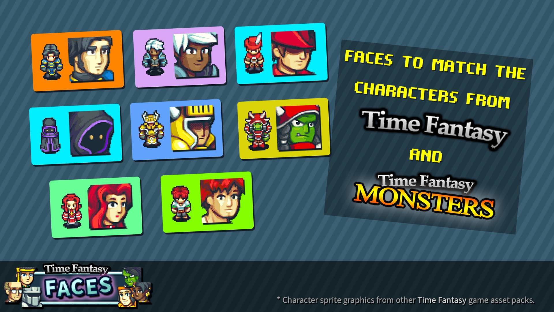 RPG Maker MV - Time Fantasy Faces on Steam