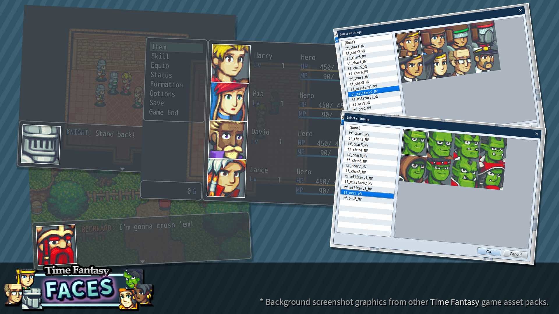 RPG Maker MV - Time Fantasy Faces on Steam