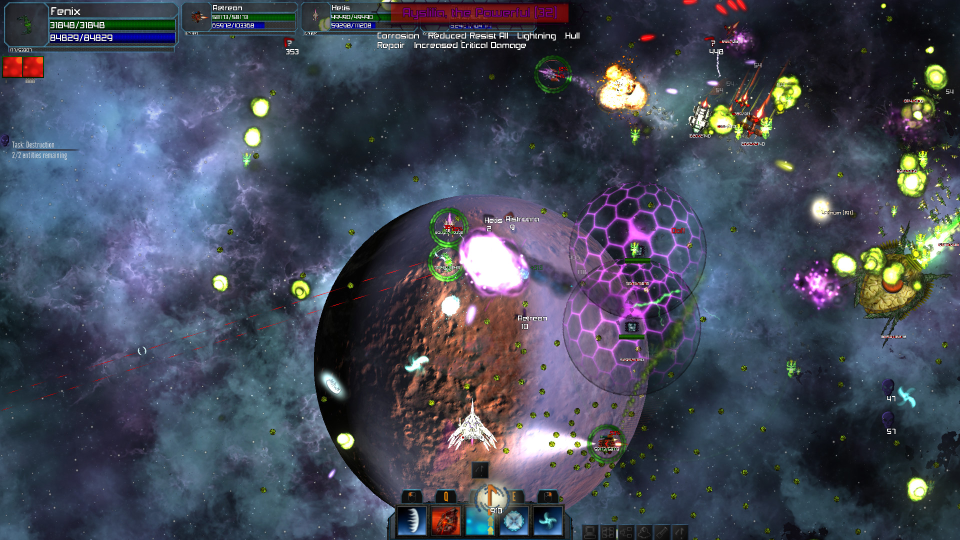 Nienix · Nienix: Cosmic Warfare · AppID: 1332760 · SteamDB