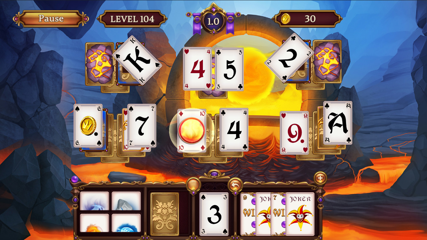 Solitaire. Elemental Wizards on Steam