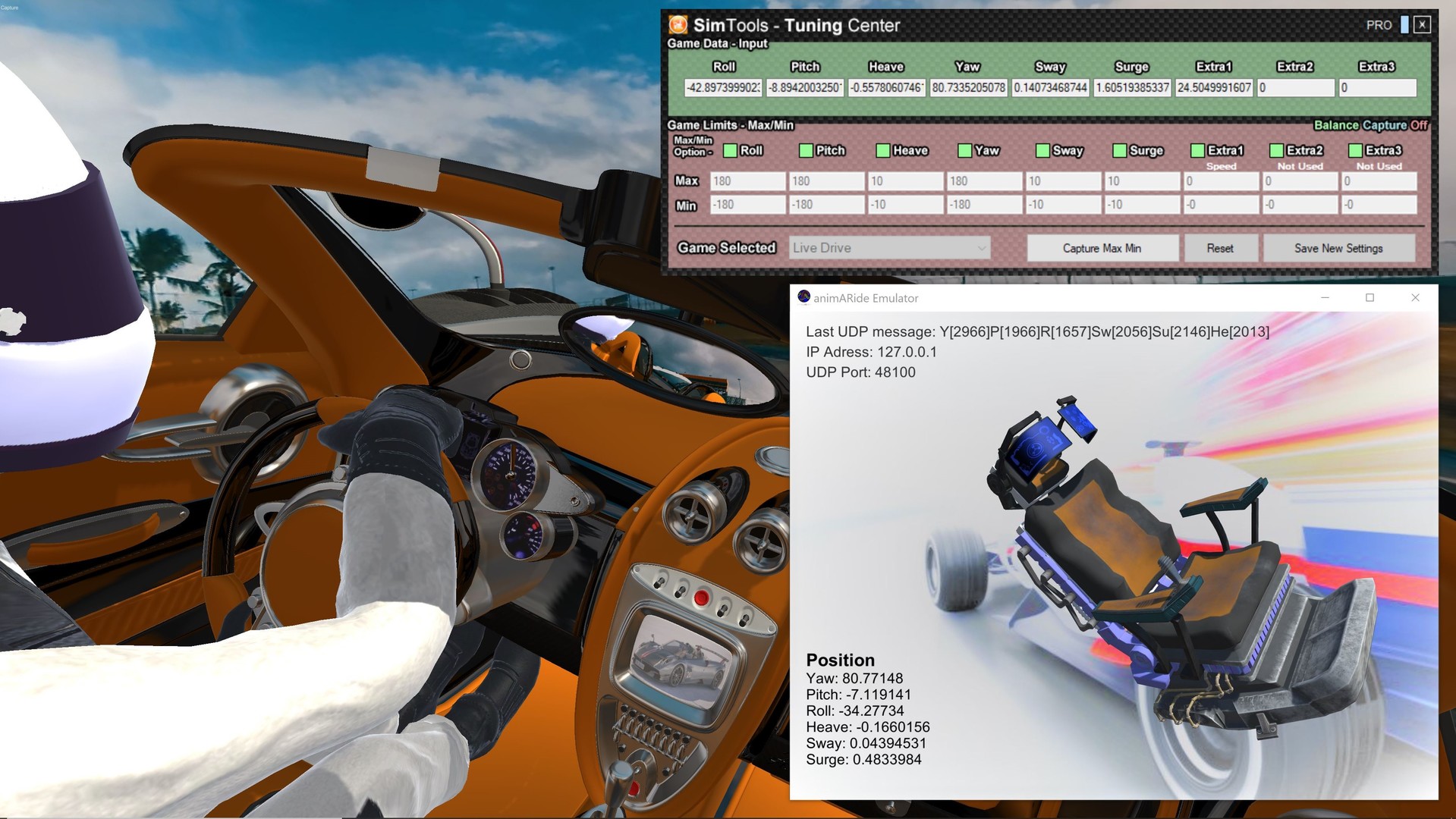 animARide 6DOF emulator on Steam