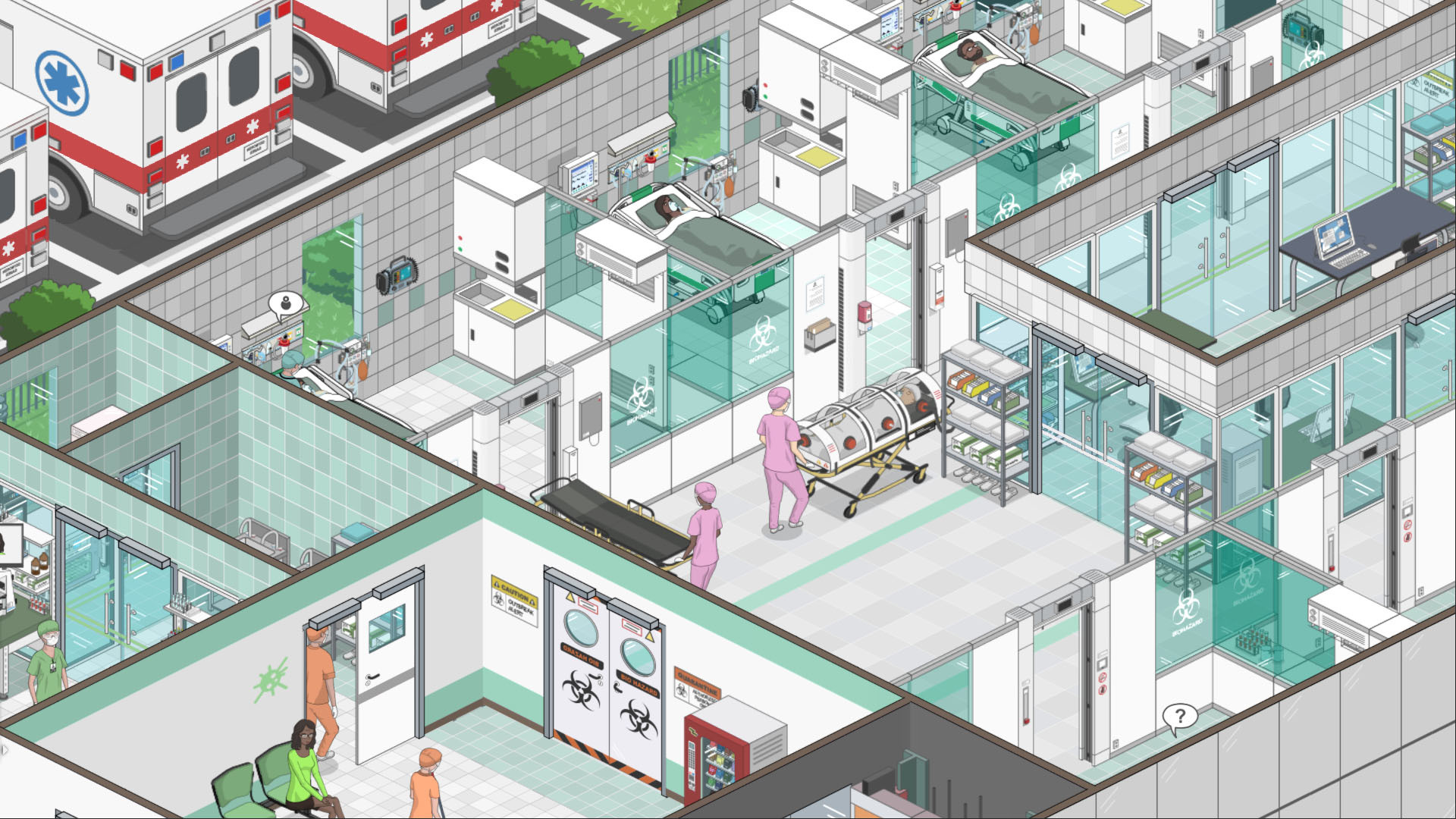 Project Hospital - Department of Infectious Diseases on Steam