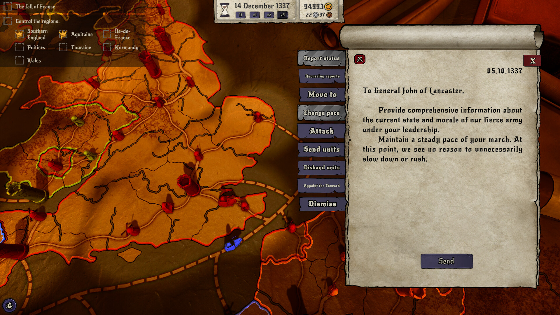 King's Orders on Steam