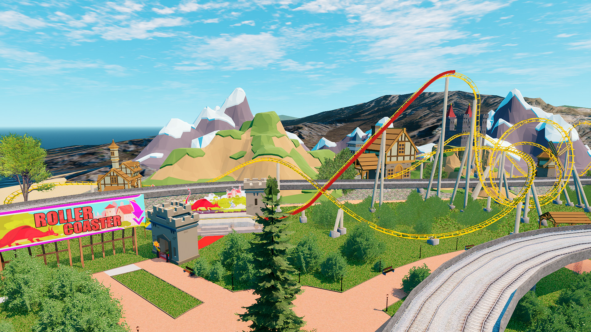Roller Coaster - Orlando Theme Park VR on Steam