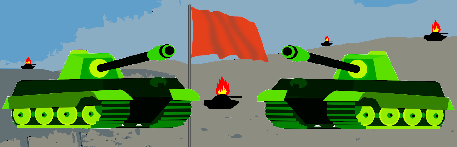 Tank Shoot 2D - Battle to save City Flag · SteamDB