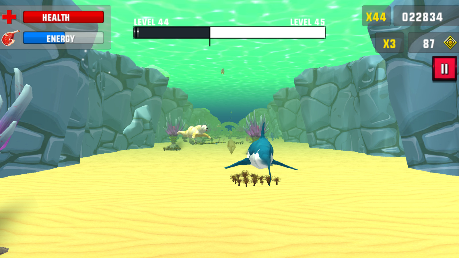 Shark Attack on Steam