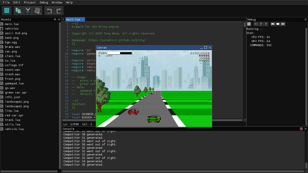 Bitty Engine on Steam