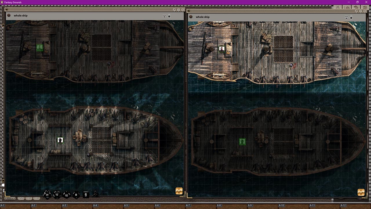 Fantasy Grounds - Black Scrolls Pirate and Ghost Ship (Map Tile Pack ...