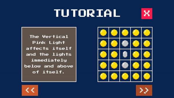 On Pixels: A lights out game · 스팀