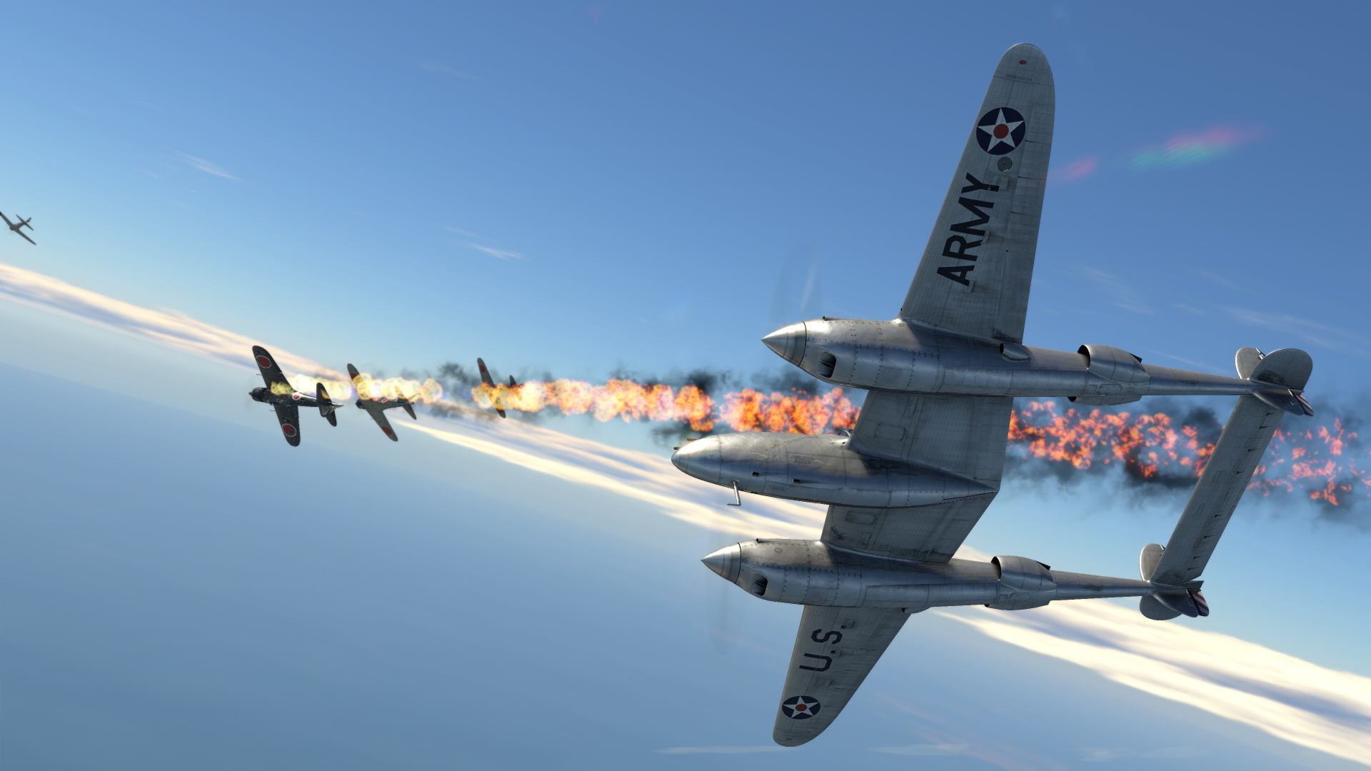 War Thunder - USA Pacific Campaign (YP-38) on Steam