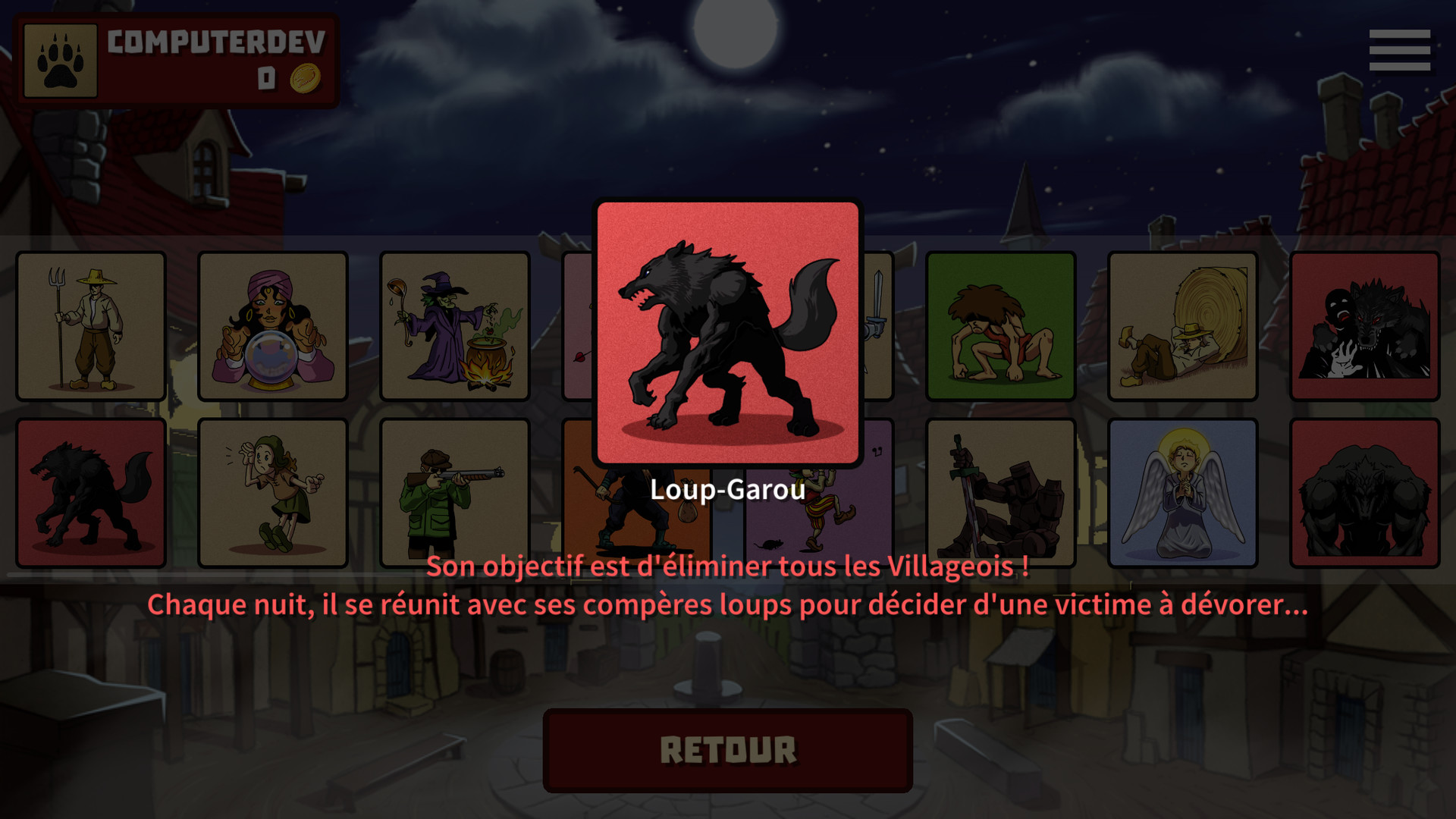 Loup Garou Jeux En Ligne | Chtoby Pomnili