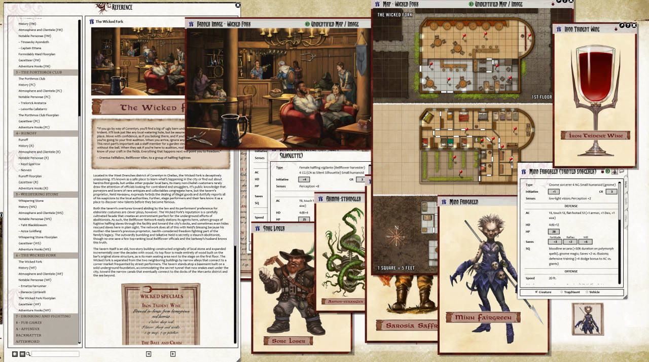 Fantasy Grounds - Pathfinder RPG - Campaign Setting: Inner Sea Taverns ...