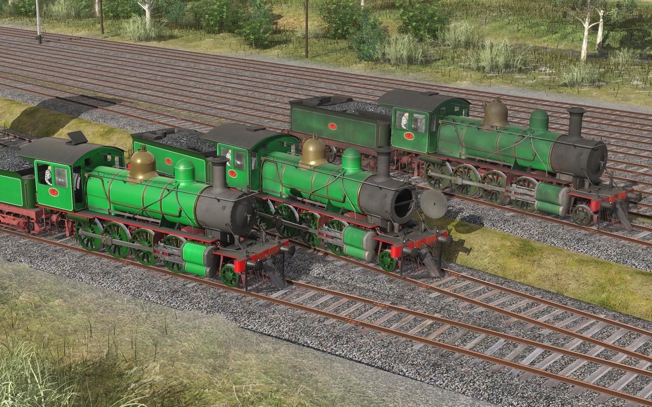 Trainz 2019 DLC - Victorian Railways V Class 2 Tone Green on Steam