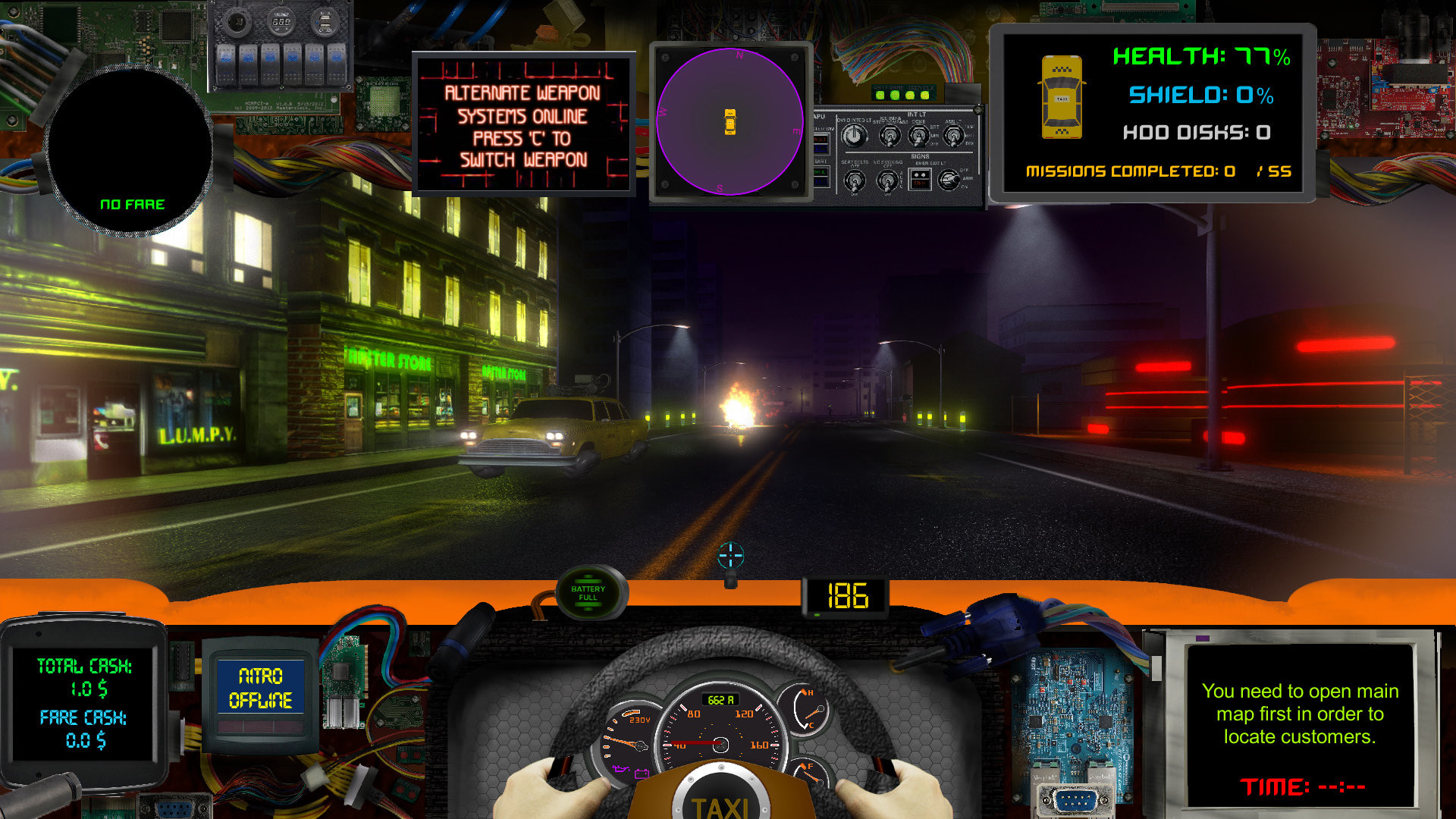 CyberTaxi on Steam