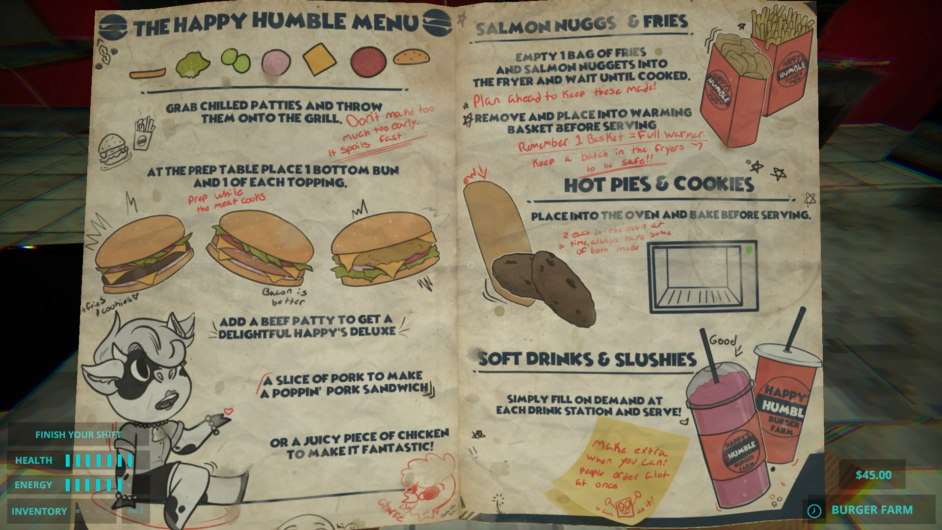 Happy's Humble Burger Farm on Steam