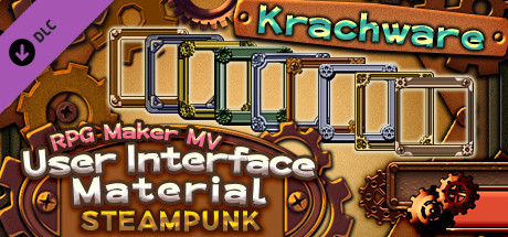 RPG Maker MV - Krachware User Interface Material Steampunk Steam Charts ...