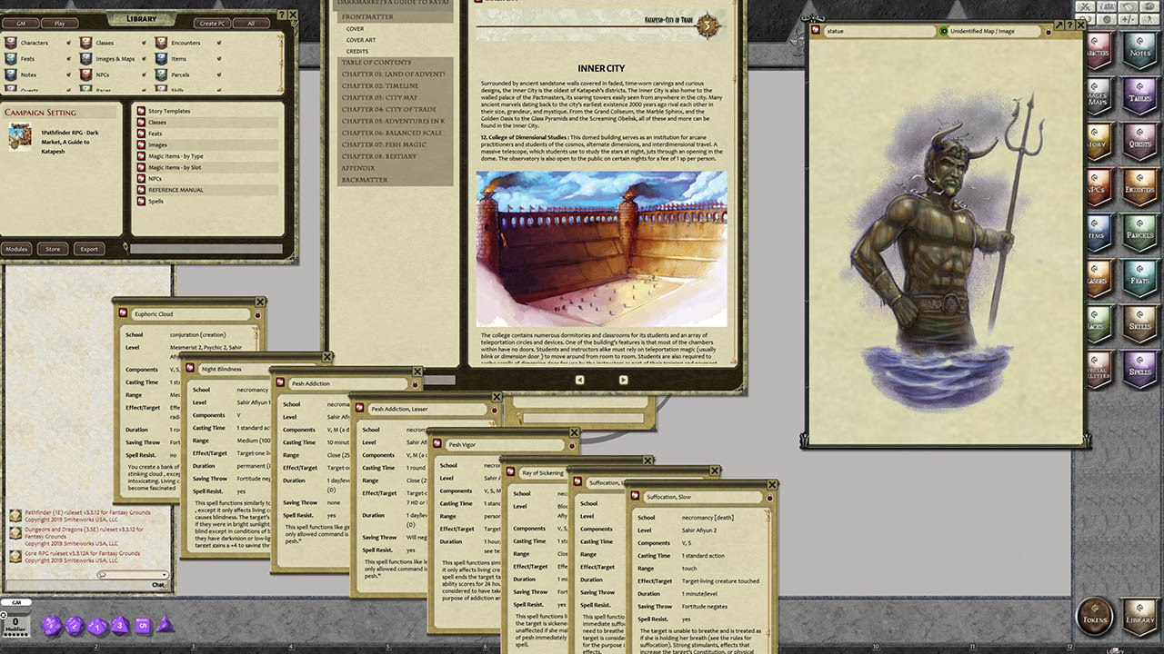 Fantasy Grounds - Pathfinder RPG - Chronicles: Dark Markets - A Guide ...