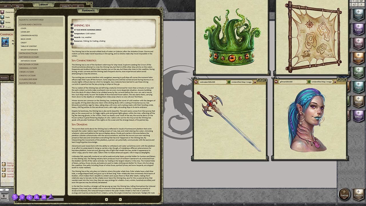 Fantasy Grounds - Pathfinder RPG - Campaign Setting: Aquatic Adventures ...