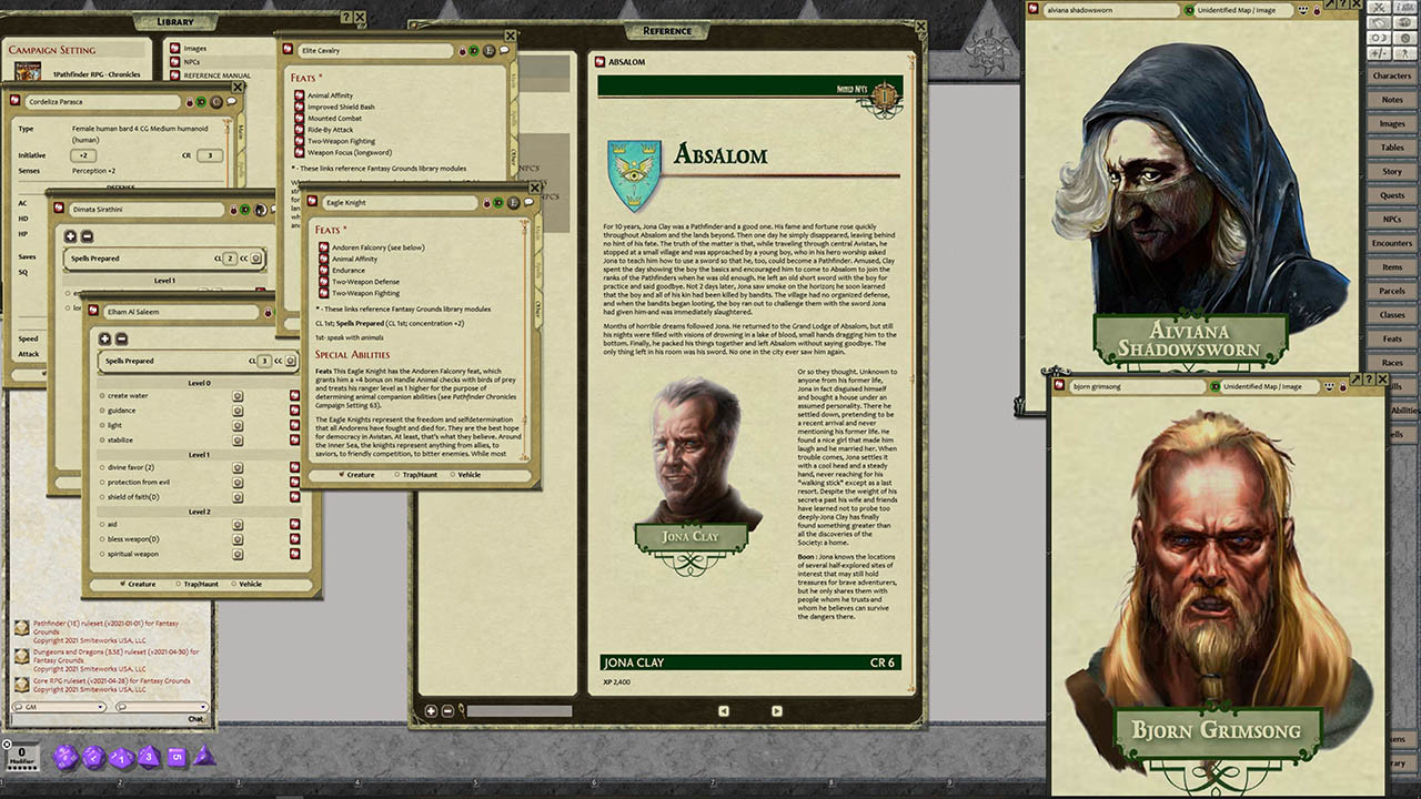 Fantasy Grounds - Pathfinder RPG - Chronicles: NPC Guide on Steam