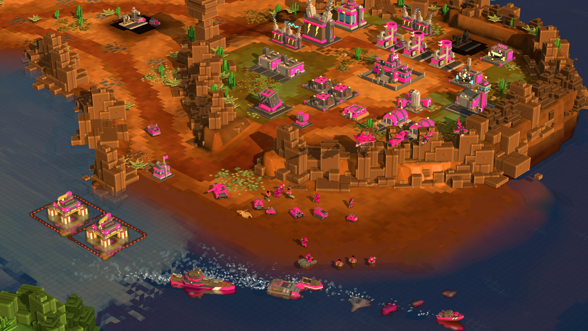 9-Bit Armies: A Bit Too Far on Steam