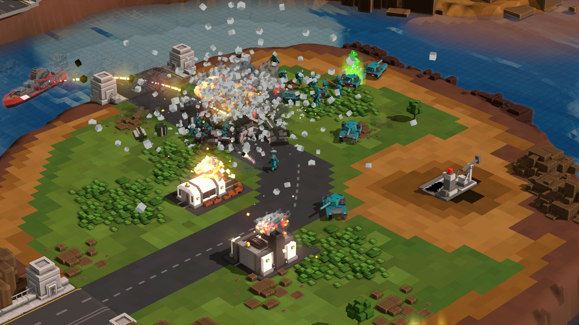 9-Bit Armies: A Bit Too Far on Steam