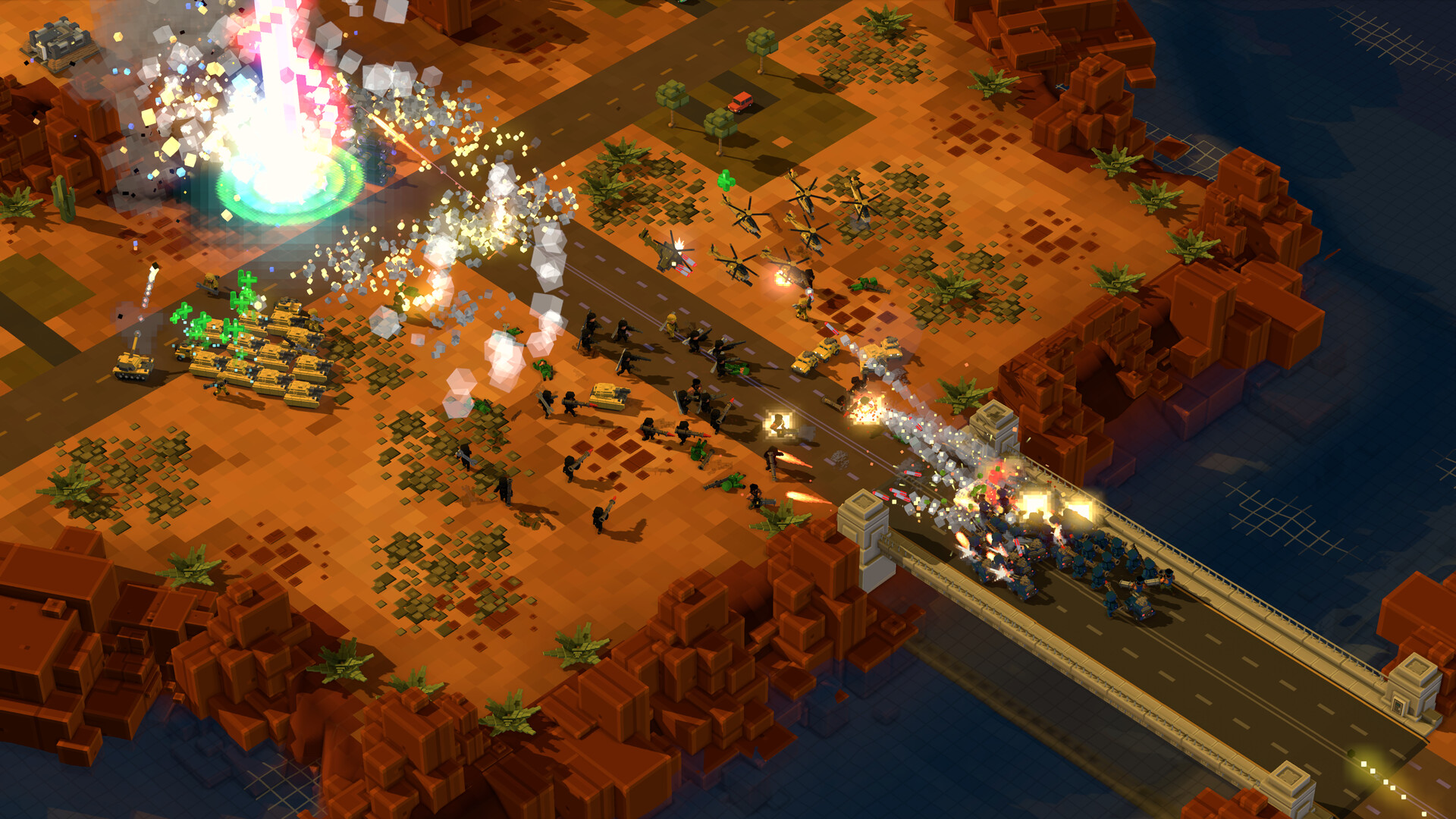 9-Bit Armies: A Bit Too Far on Steam