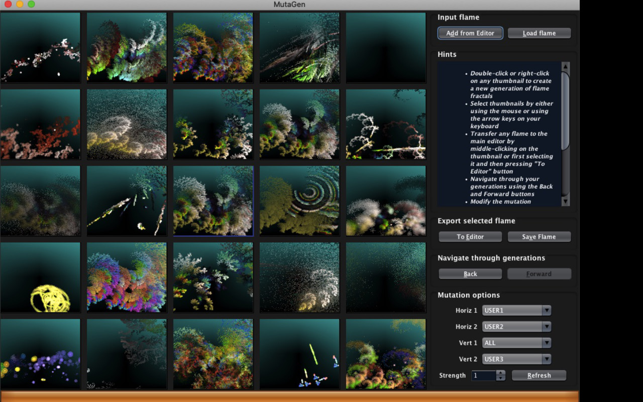 Fractal Flame Generator