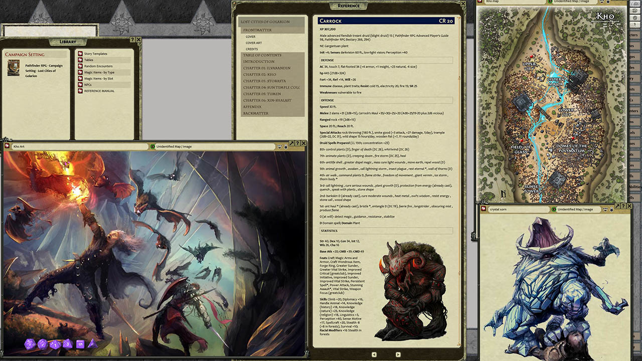 Fantasy Grounds - Pathfinder RPG - Campaign Setting: Lost Cities of ...