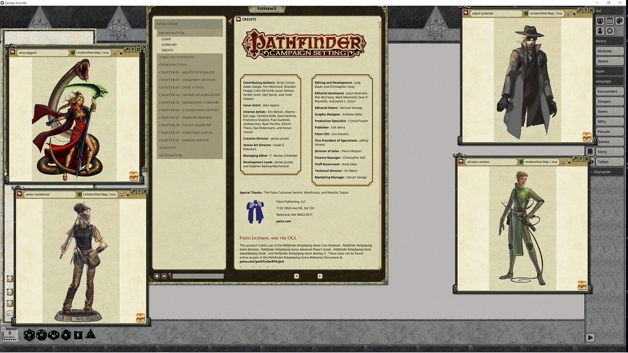 Fantasy Grounds - Pathfinder RPG - Campaign Setting: Rival Guide on Steam