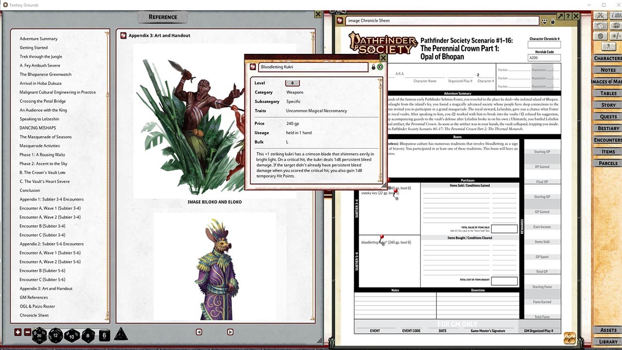Fantasy Grounds - Pathfinder 2 RPG - Pathfinder Society Scenario #1-16 ...