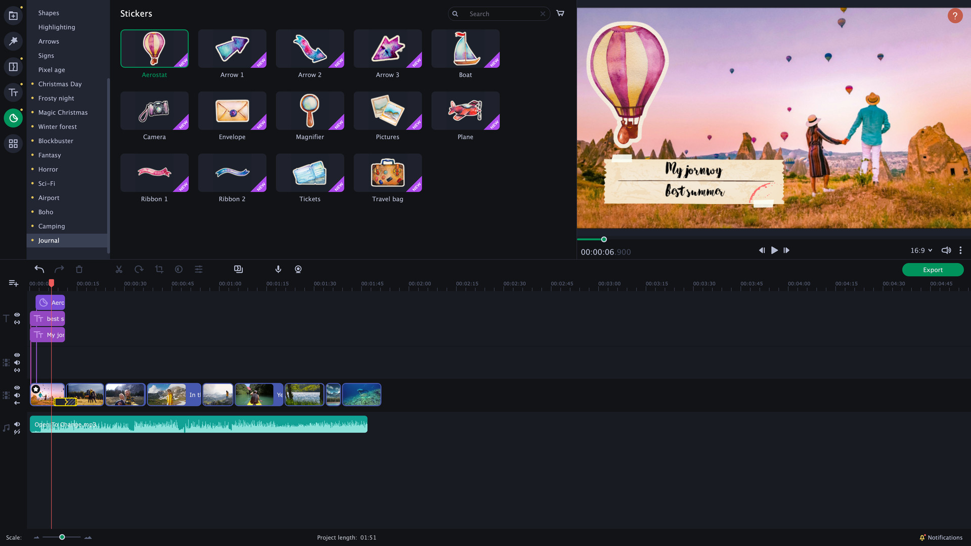 Movavi Slideshow Maker 8 Effects - Travel Set on Steam