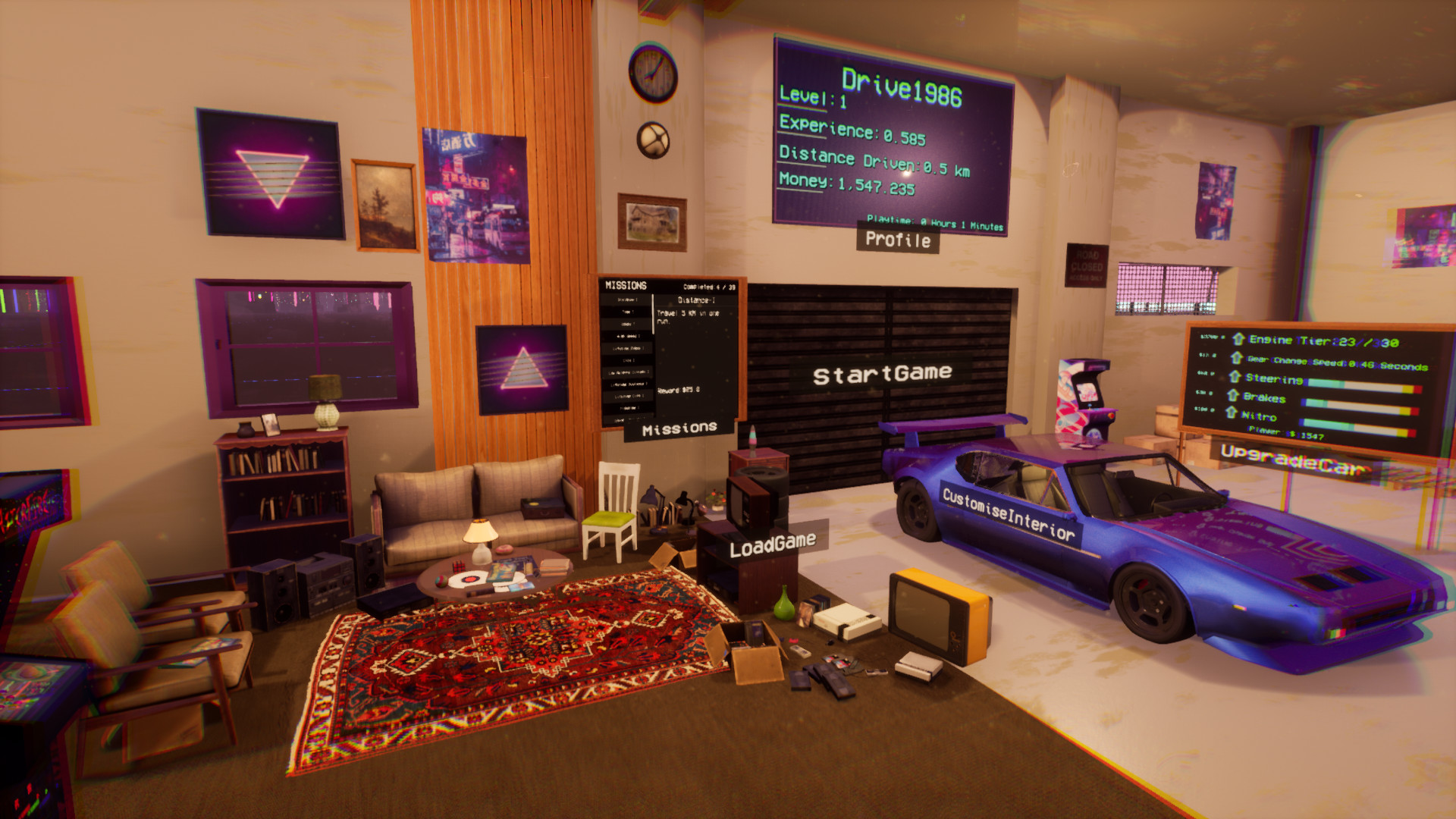 Sunset Drive 1986 on Steam